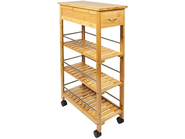 Top 6 Best Bamboo Kitchen Storage Carts in 2026 - FindThisBest (UK)