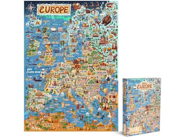 Top 10 Best Maps Jigsaw Puzzles in 2025 - FindThisBest (UK)
