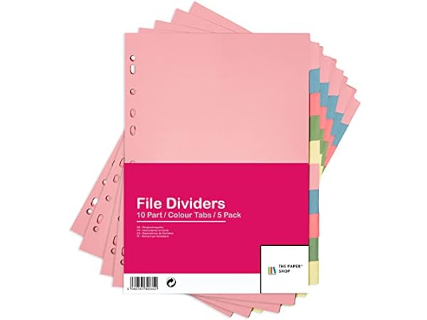 Top 10 Best Paper Binder Dividers in 2025 - FindThisBest (UK)